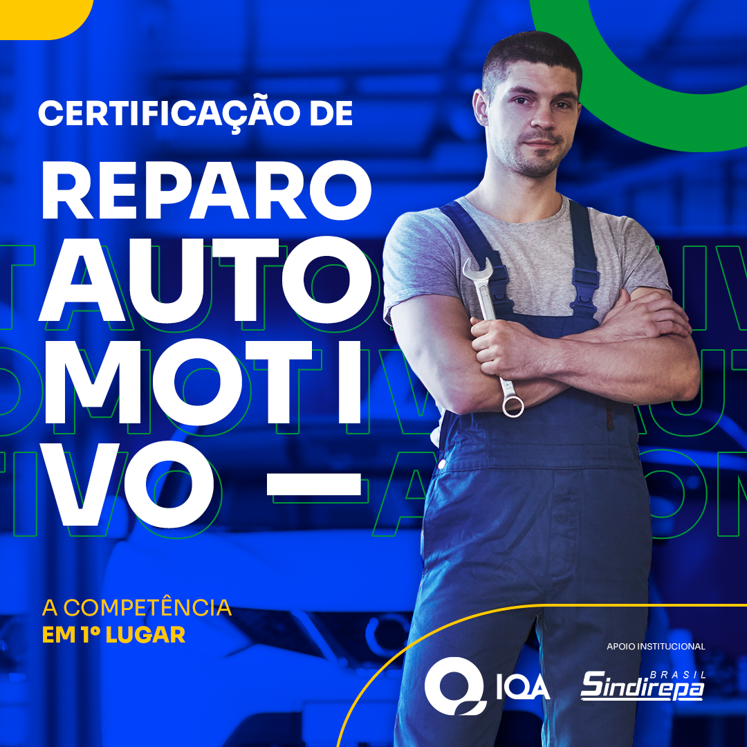 IQA lança Certificação de Reparador Automotivo - Instituto da Qualidade ...